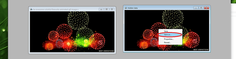 Steganography technique with S-Tools – October 1, 2025