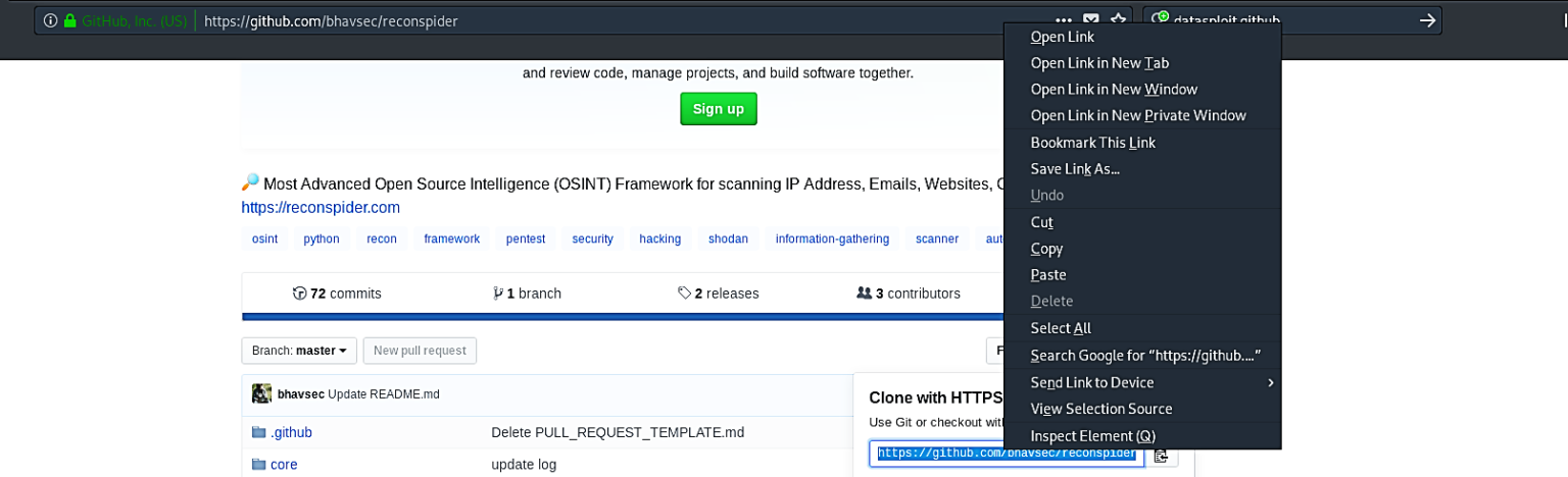ReconSpider - Comprehensive OSINT framework – September 29, 2025